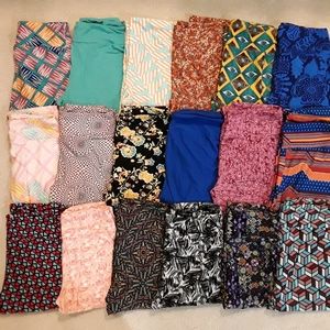 LuLaRoe | Pants & Jumpsuits | New Huge Lot 8 Lularoe Leggings Nwot ...